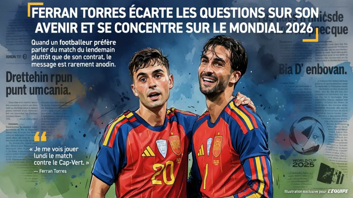 Ferran Torres évite les questions sur son | African Football